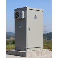 China IP55 Outdoor Power Cabinet 1750x800x1850mm with Heat Exchanger and 60kA Surge Protection for sale