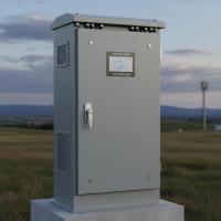 China Outdoor Communications Cabinet IP55 IP65 with 1601-2400W UPS and 800x800x1800mm Dimensions for sale