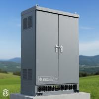 China Outdoor Communications Cabinet IP55 IP65 with 1601-2400W UPS and 800x800x1800mm Dimensions for sale