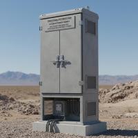 China Outdoor Communications Cabinet IP55 IP65 with 1601-2400W UPS and 800x800x1800mm Dimensions for sale