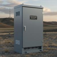 China Outdoor Communications Cabinet IP55 IP65 with 1601-2400W UPS and 800x800x1800mm Dimensions for sale