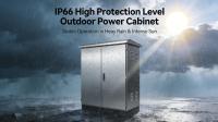 China Customizable Outdoor Electrical Cabinet IP55/IP66 60KA Lightning Protection Hermetically Sealed for sale