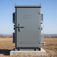 China Outdoor Communications Cabinet IP55 IP65 with 1601-2400W UPS and 800x800x1800mm Dimensions for sale