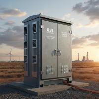 China Industrial Outdoor Power Cabinet IP55 40KA Lightning Protection Natural Cooling 750mm for sale