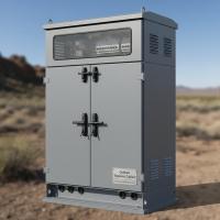 China Verton Outdoor Telecom Power Cabinet IP55/IP65 Rated with -40°C to +55°C Temperature Range and 60KA Lightning Protection for sale