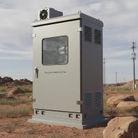 China Verton Outdoor Telecom Power Cabinet IP55/IP65 Rated with -40°C to +55°C Temperature Range and 60KA Lightning Protection for sale