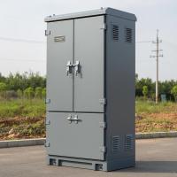 China Verton Outdoor Telecom Power Cabinet IP55/IP65 Rated with -40°C to +55°C Temperature Range and 60KA Lightning Protection for sale