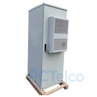 China OEM 40U Outdoor Telecom Cabinet with Air Conditioner for Solar Power System for sale