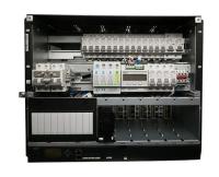 China 9U 19-inch Rack Mount Embedded DC Power System 200A 12kW Output with Hot-Swappable Rectifier Modules for Telecom DC Power Cabinet for sale