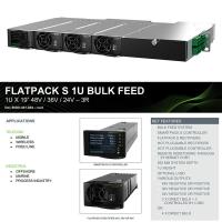 China 24V/36V/48V Multi-Voltage Output 125A High Output Current DC Power System with 1U Ultra-Compact Rack Design Bulk Feed Power System for sale