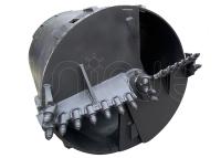 China Unique Rock Bucket Diameter 1500mm Double Cut Double Bottom Rock Drilling Bucket for sale