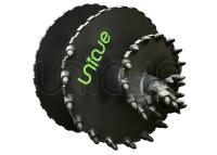 China Conical Rock Auger Double Cut Diameter 1500mm Auger 200*200 Kelly Box B47K22H Bulllet Teeth for sale