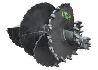 China Conical Rock Auger Double Cut Diameter 1500mm Auger 200*200 Kelly Box B47K22H Bulllet Teeth for sale