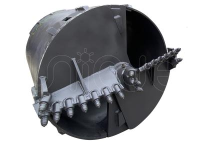 China Foundation 1500mm Length 800mm Diameter Rock Bucket Bullet Teeth B47K22H for sale