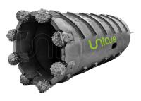 China 900mm OD L1200mm Concrete Core Barrel With Roller Bullet Teeth for sale