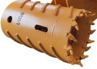 China Unique 700mm Dia 1200mm Length Coring Bucket With Bullet Teeth for sale