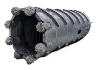 China Cylindrical 1300mm Diameter 16mm Thickness Concrete Core Barrel for sale