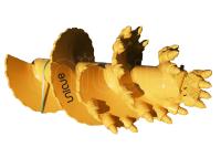 China Double Head Single Spiral Length 2m Auger Drill Bit With 200*200 Kelly Box for sale