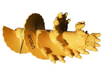China Double Head Single Spiral Length 2m Auger Drill Bit With 200*200 Kelly Box for sale