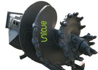China Rotary OD600mm 20mm Thickness Soil And Rock Drilling Auger for sale