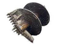 China High Efficiency Q345B 30mm Thickness Solid Flight Auger For Engineering for sale