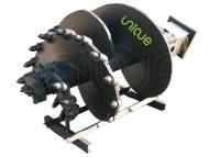 China High Efficiency Q345B 30mm Thickness Solid Flight Auger For Engineering for sale