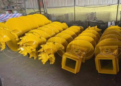 China Dia 900mm Straight Rock Drilling Augers B47K 20mm Thickness for sale