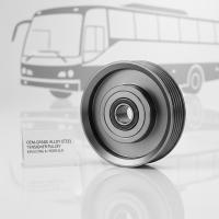 China OEM-Grade Corrosion-Resistant Alloy Steel Belt Tensioner Pulley for KingLong & Higer Bus for sale