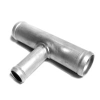 China 8111-01674 Metal Tee Fitting Aluminum Plumbing Joint For Pipe Branch Connections for sale