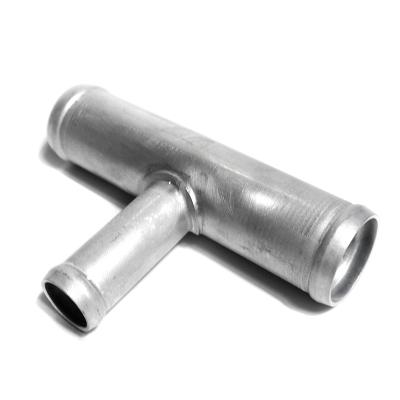 China 8111-01674 Metal Tee Fitting Aluminum Plumbing Joint For Pipe Branch Connections for sale