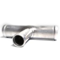 China 8111-01674 Metal Tee Fitting Aluminum Plumbing Joint For Pipe Branch Connections for sale