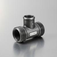 China 8111-01674 Metal Tee Fitting Aluminum Plumbing Joint For Pipe Branch Connections for sale