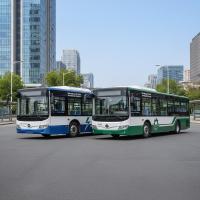 China OEM 6.9m Used City Bus 48 Passenger Bus 2nd Hand Buses Electric And Diesel for sale