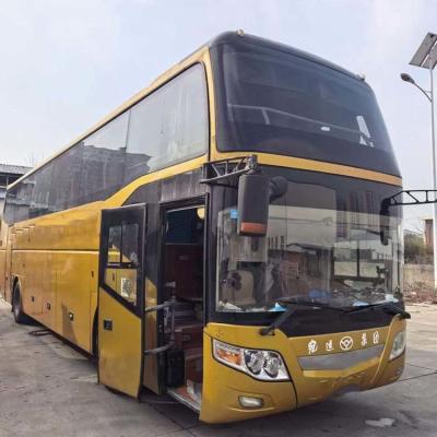 China Used Yutong Bus ZK6126HQA9 55 Seats Coach Bus Weichai Engine Passenger Bus for sale