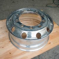 China 22.5x8.25 Forged Aluminum Truck Wheel Rim with 3850kg Max Load and High-Strength Alloy Construction for sale
