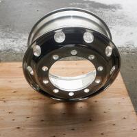 China 22.5x8.25 Forged Aluminum Truck Wheel Rim with 3850kg Max Load and High-Strength Alloy Construction for sale