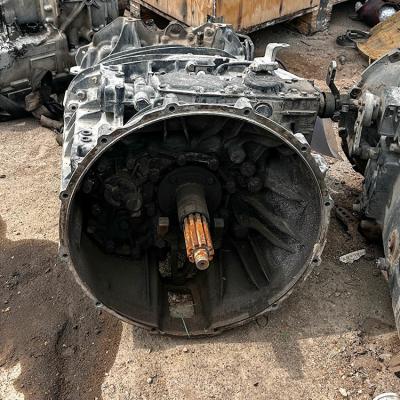 China Used ZF 16S2230 16-speed Manual Heavy-Duty Gearbox with 2200 N·m Max Input Torque and Corrosion-resistant Design for sale
