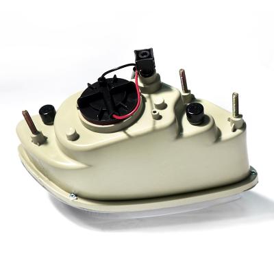 China Rectangle Bus Front Fog Light 24V Halogen Fog Lamp Assembly with High-strength Beige Engineering Plastic and IP65 Waterproof & Dustproof for sale