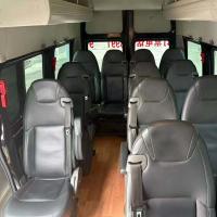 China Used JMC Ford Transit Minibus 2023 Year with 15 Seats and DURATORQ4D226H Diesel Engine for sale