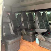 China Used JMC Ford Transit Minibus 2023 Year with 15 Seats and DURATORQ4D226H Diesel Engine for sale