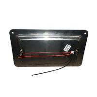 China 24V DC Stainless Steel High Brightness Square LED Truck Cargo Light for Refrigerated Van Dome Lamp for sale