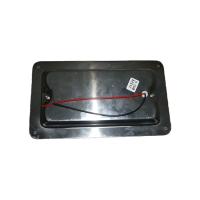 China 24V DC Stainless Steel High Brightness Square LED Truck Cargo Light for Refrigerated Van Dome Lamp for sale