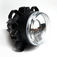 China HELLA 90mm Halogen Projector Headlight with High Temperature Resistant Bakelite Socket and Multi-Ear Fixed Bolt Mounting for Bus Low Beam for sale