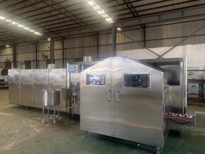 China 165mm Ice Cream Cone Baking Machine 2000pcs/H PLC Control for sale