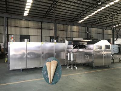 China 6kg/h Biscuit Ice Cream Cone Making Machine With PLC Systerm for sale