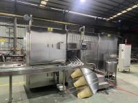 China Stain Steel 12000pcs/H wafer Cone Baking Machine PLC Controlled for sale