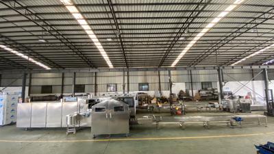 China Commercial 3800pcs/H Ice Cream Cone Production Line Thermal Processing for sale