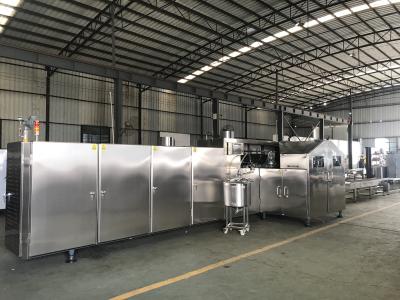 China Commercial 3800pcs/H Ice Cream Cone Production Line Thermal Processing for sale