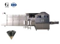 China Commercial Stainless Steel 2-Color Ice Cream Cone Production Line for sale