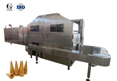 China 3.37kw PLC Control Full Automatic Sugar Cone Making Machine in 304 Stainless Steel for sale